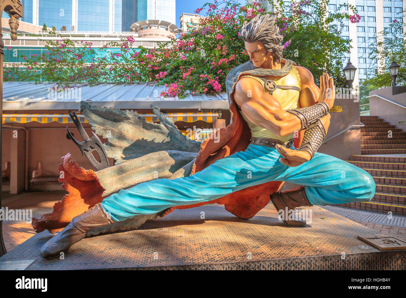 Avenue of Comic Stars Stock Photo - Alamy