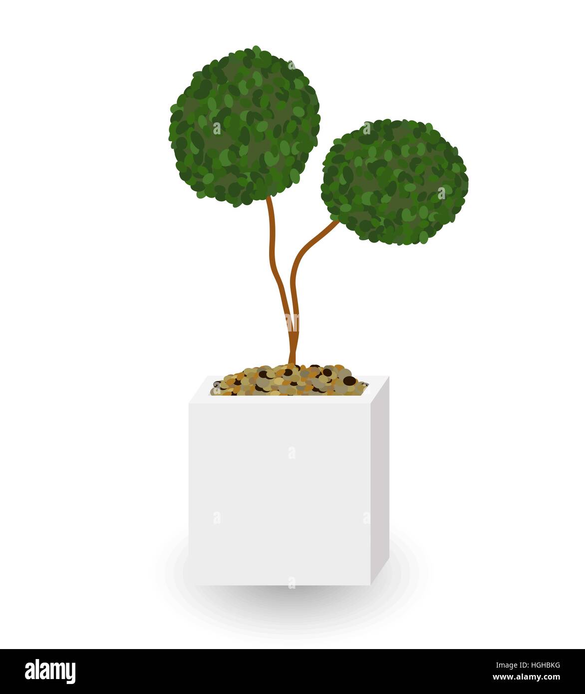 Pot vector Cut Out Stock Images & Pictures - Alamy