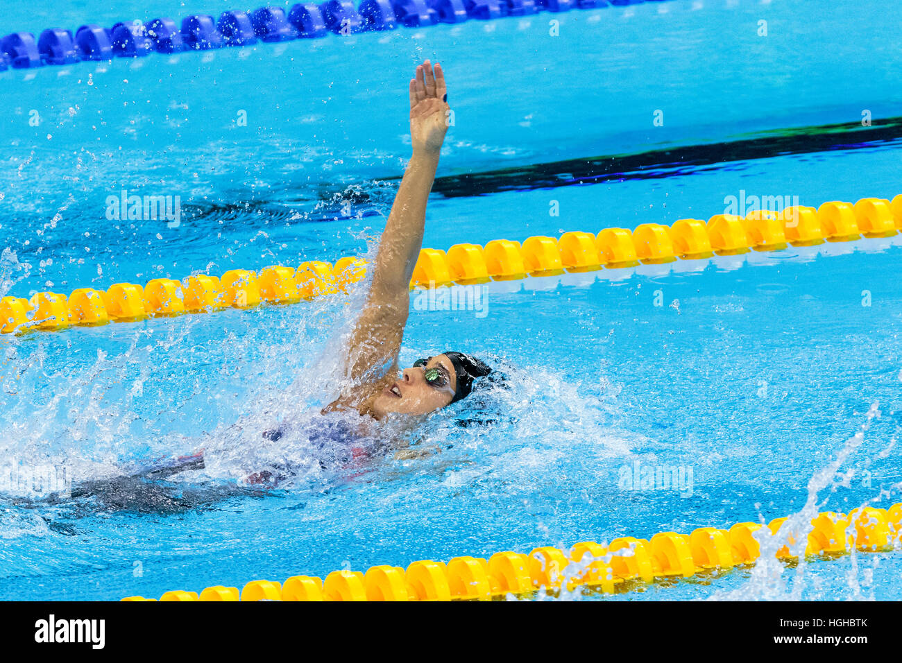 Rio de Janeiro, Brazil. 11 August 2016. Missy Franklin (USA) competing ...