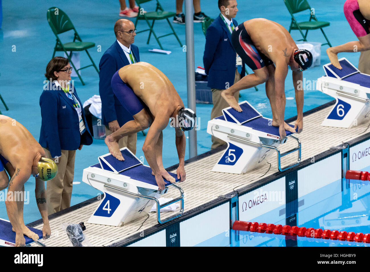 Michael phelps usa starting mens hi-res stock photography and images ...
