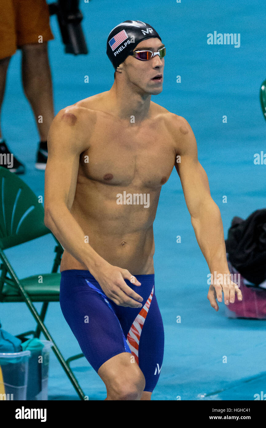 Michael phelps usa starting mens hi-res stock photography and images ...