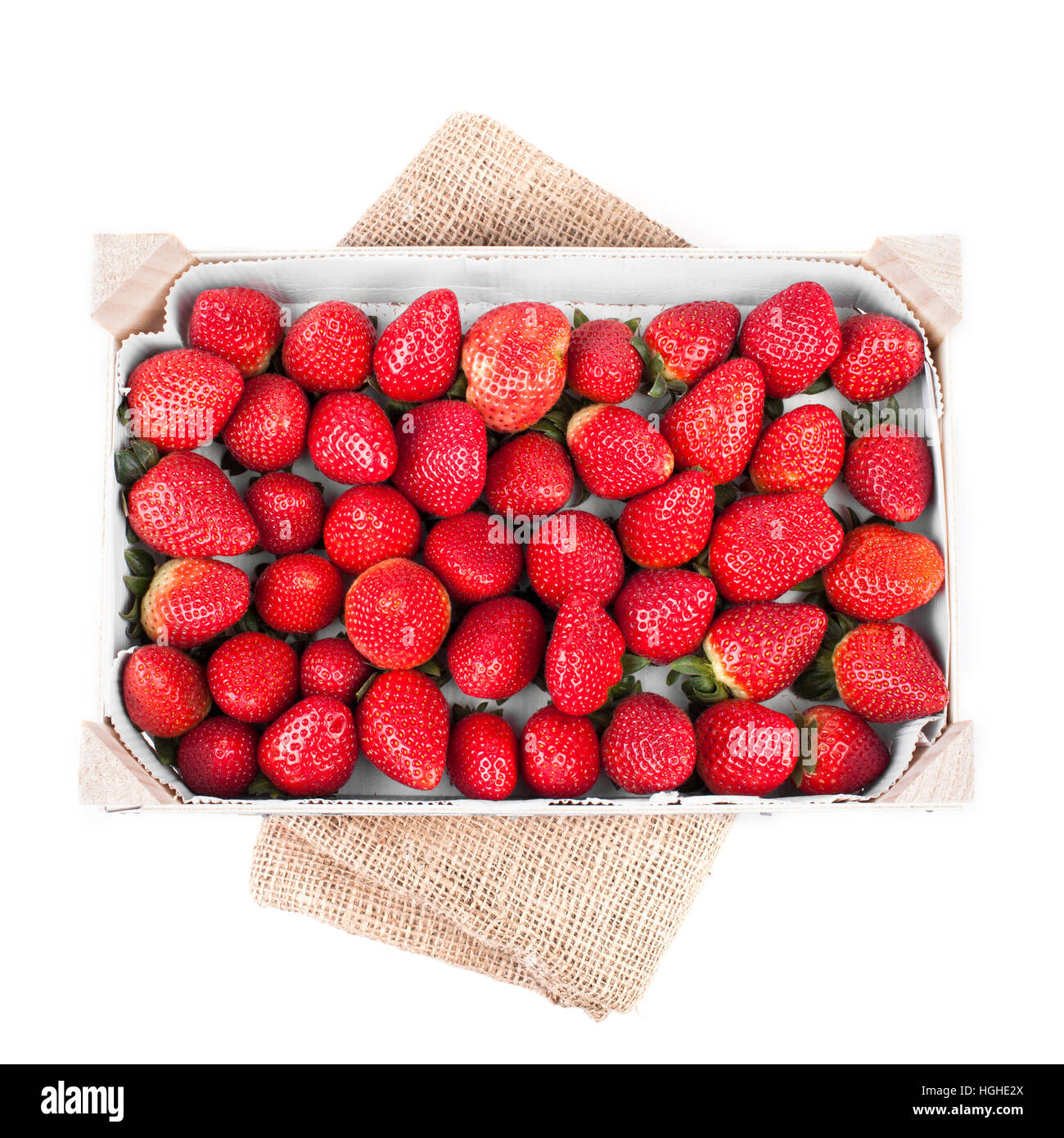 White berry crate Cut Out Stock Images & Pictures - Alamy