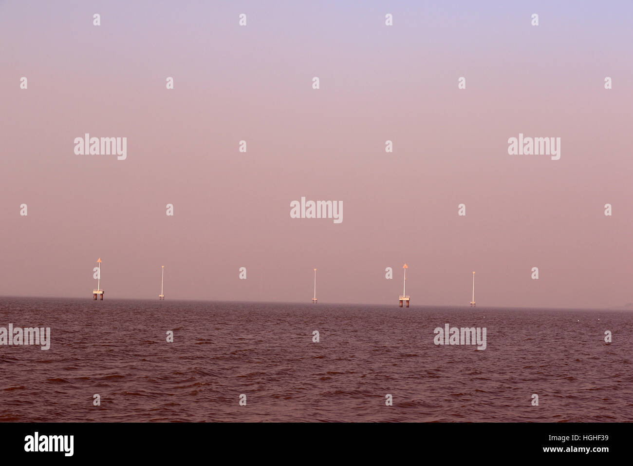 Scenic Arabian sea Stock Photo - Alamy