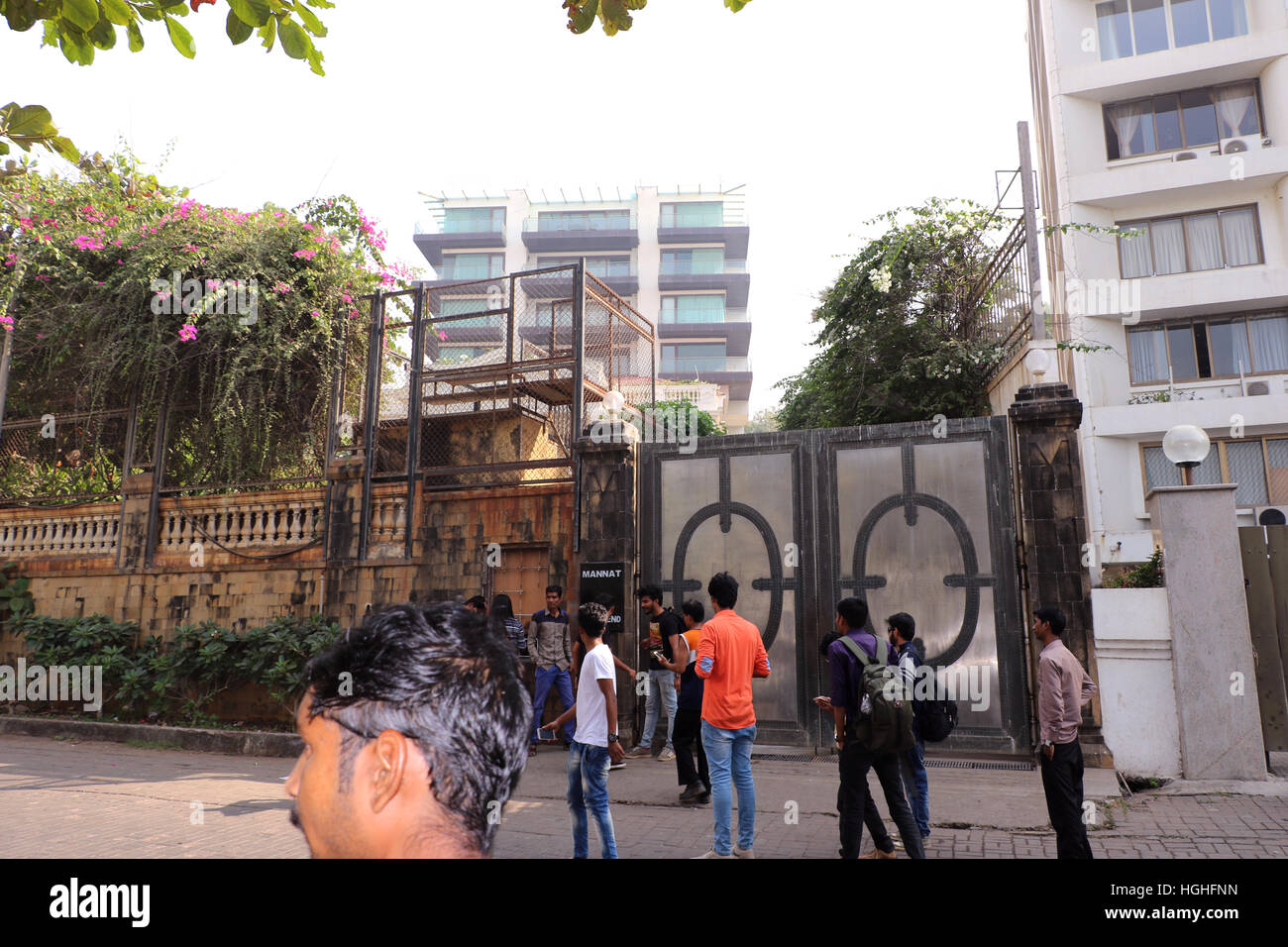 Mannat, Bandra, Mumbai Stock Photo - Alamy