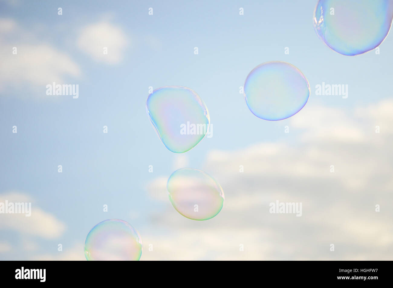 bubbles on the sky Stock Photo - Alamy