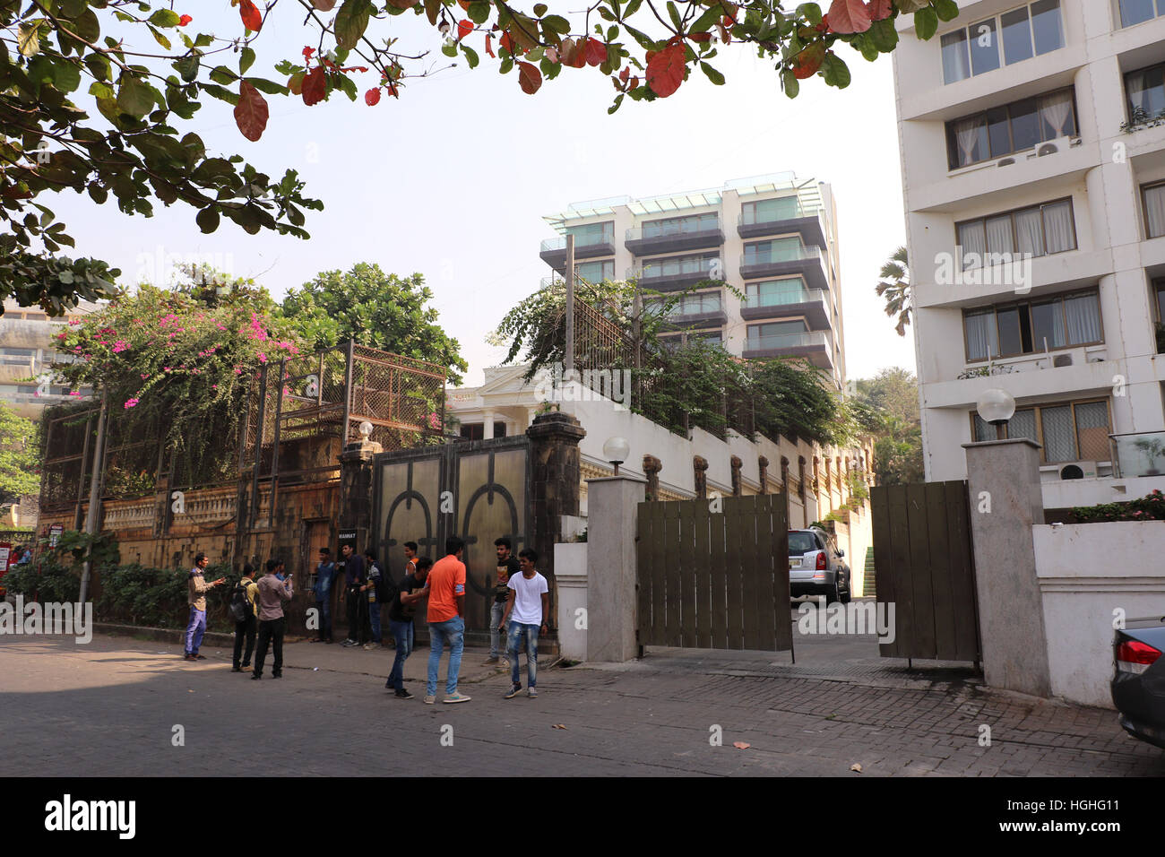 Mannat, Bandra, Mumbai Stock Photo - Alamy