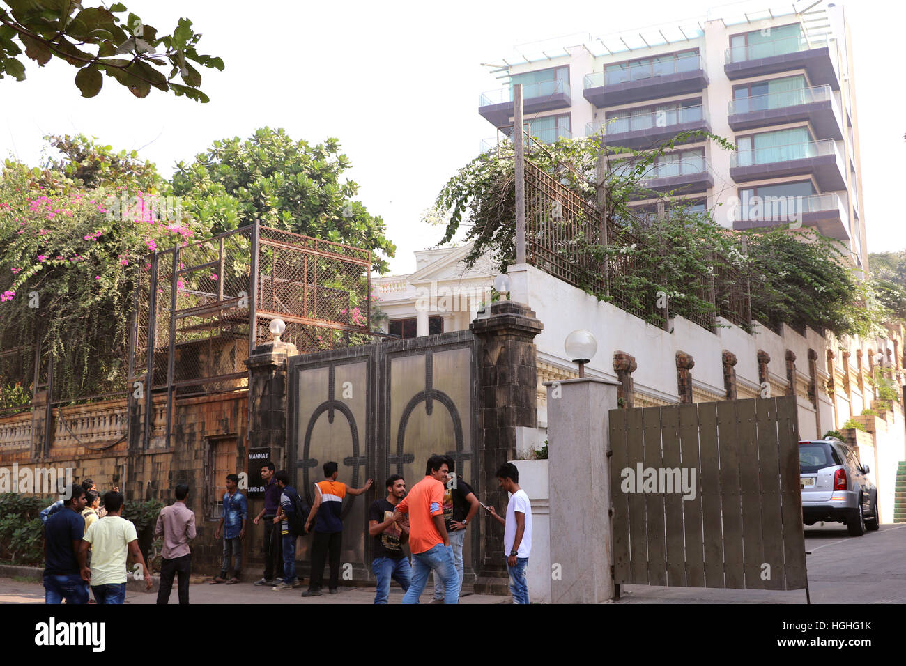 Mannat, Bandra, Mumbai Stock Photo - Alamy