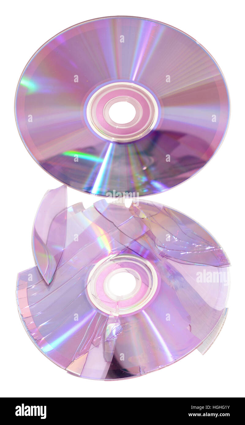 disks isolated on white Stock Photo - Alamy