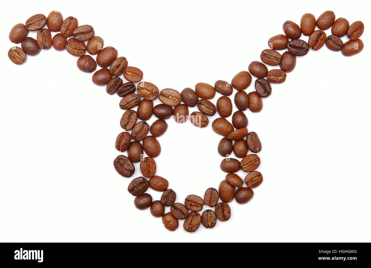 Taurus zodiac symbol on Cut Out Stock Images & Pictures - Alamy