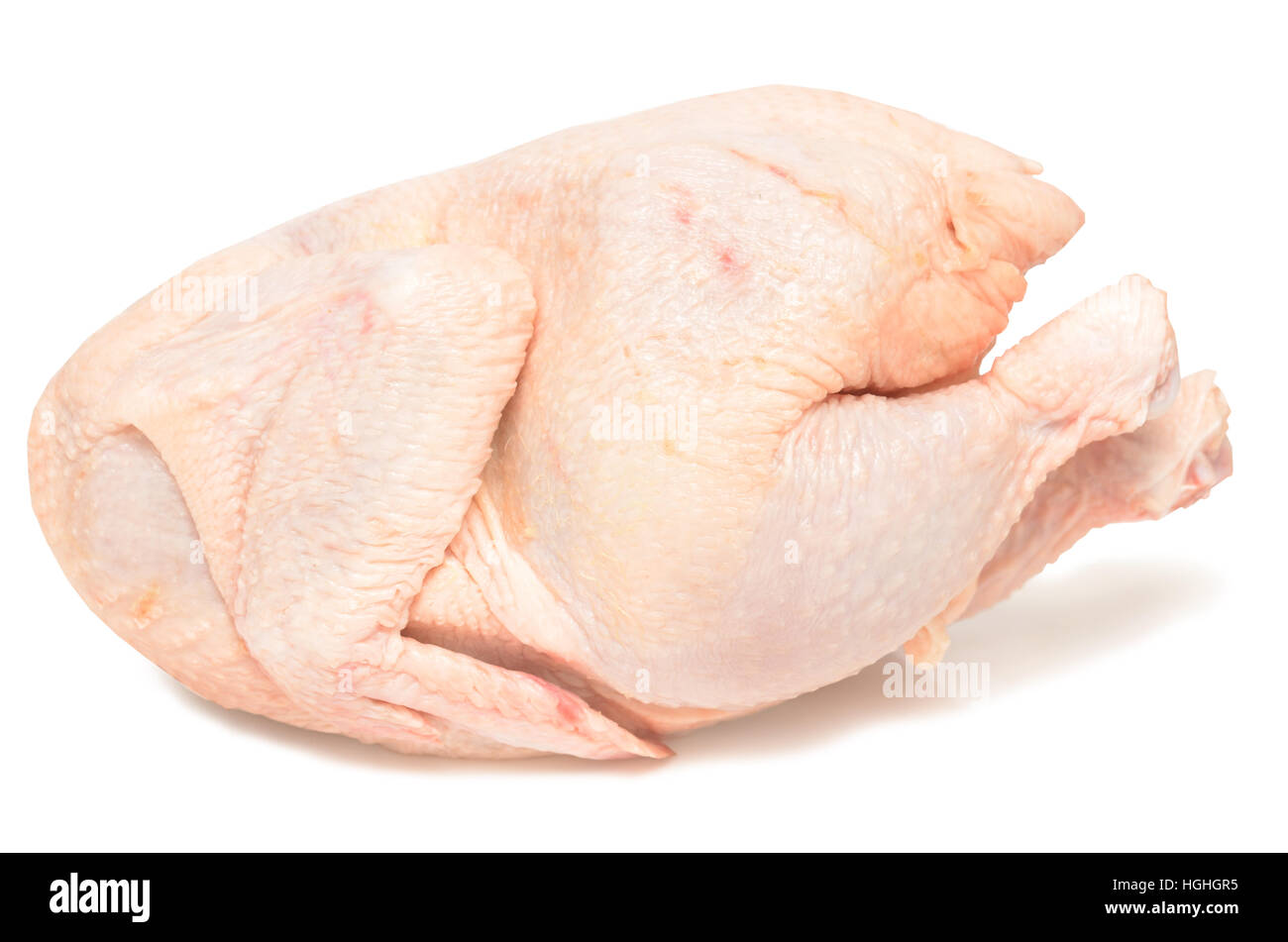 raw chicken isolated on white background Stock Photo - Alamy
