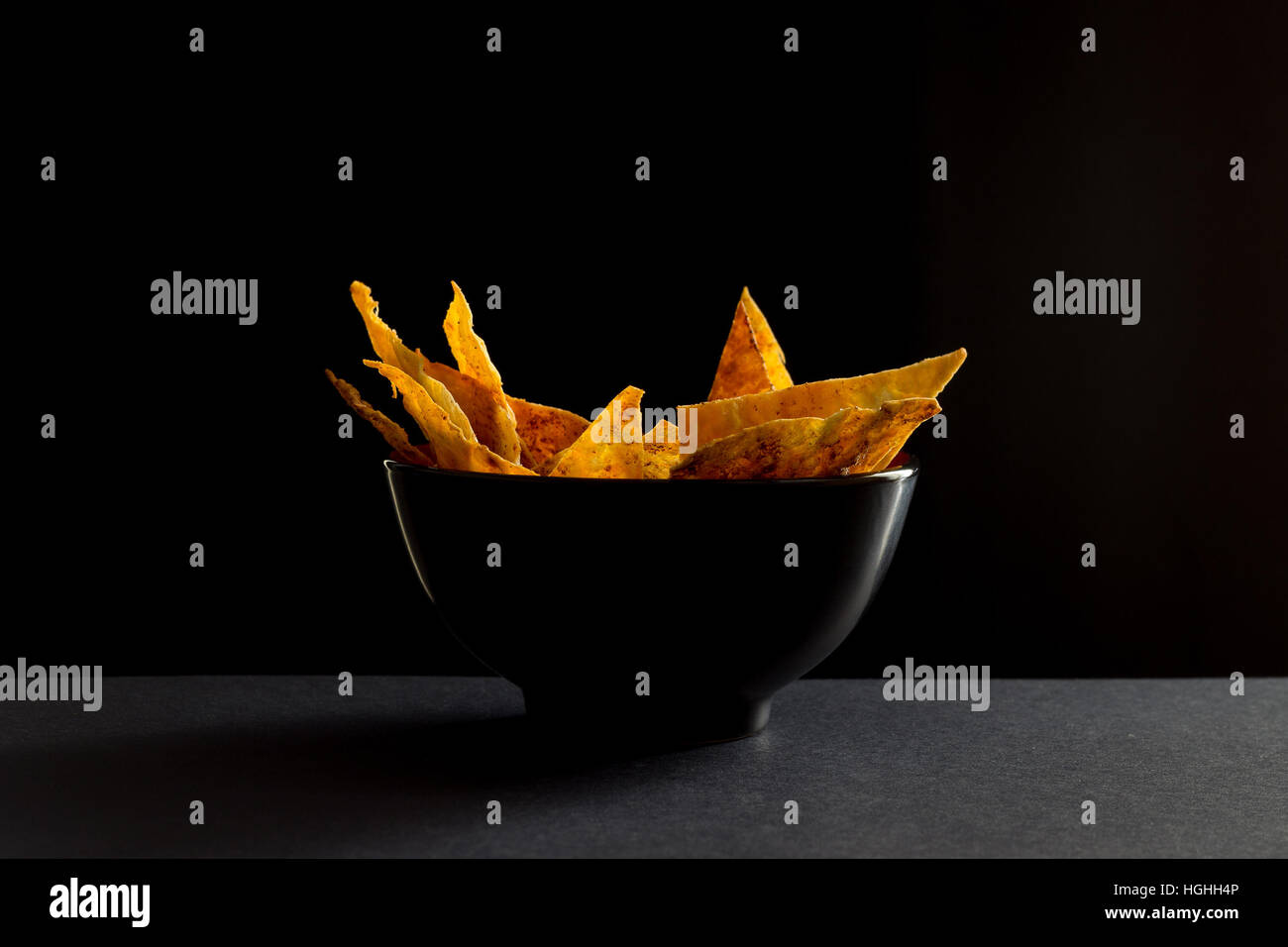 Triangle shape chips hi-res stock photography and images - Alamy
