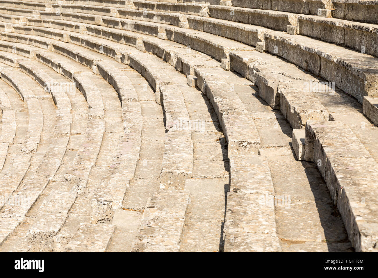 Epidaurus Theater In Greece Stock Photo - Alamy