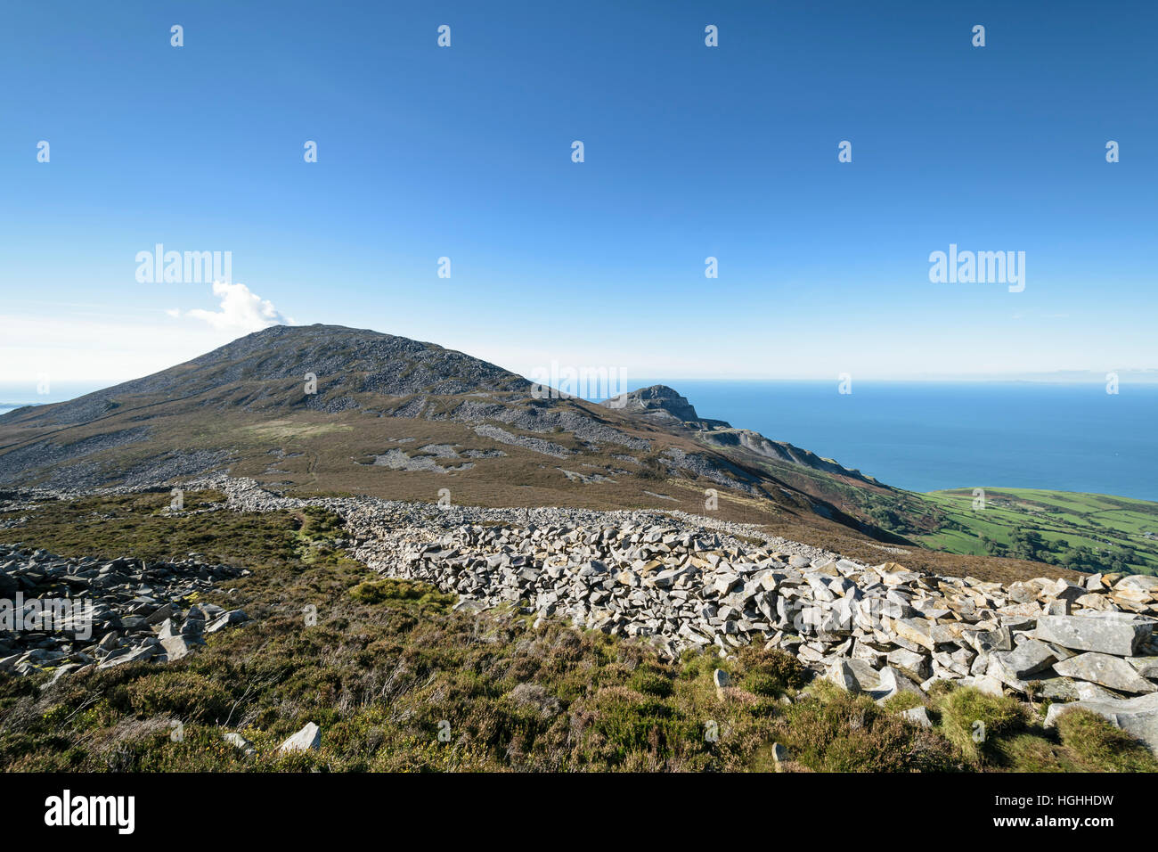 Trer ceiri iron age hill hi-res stock photography and images - Alamy