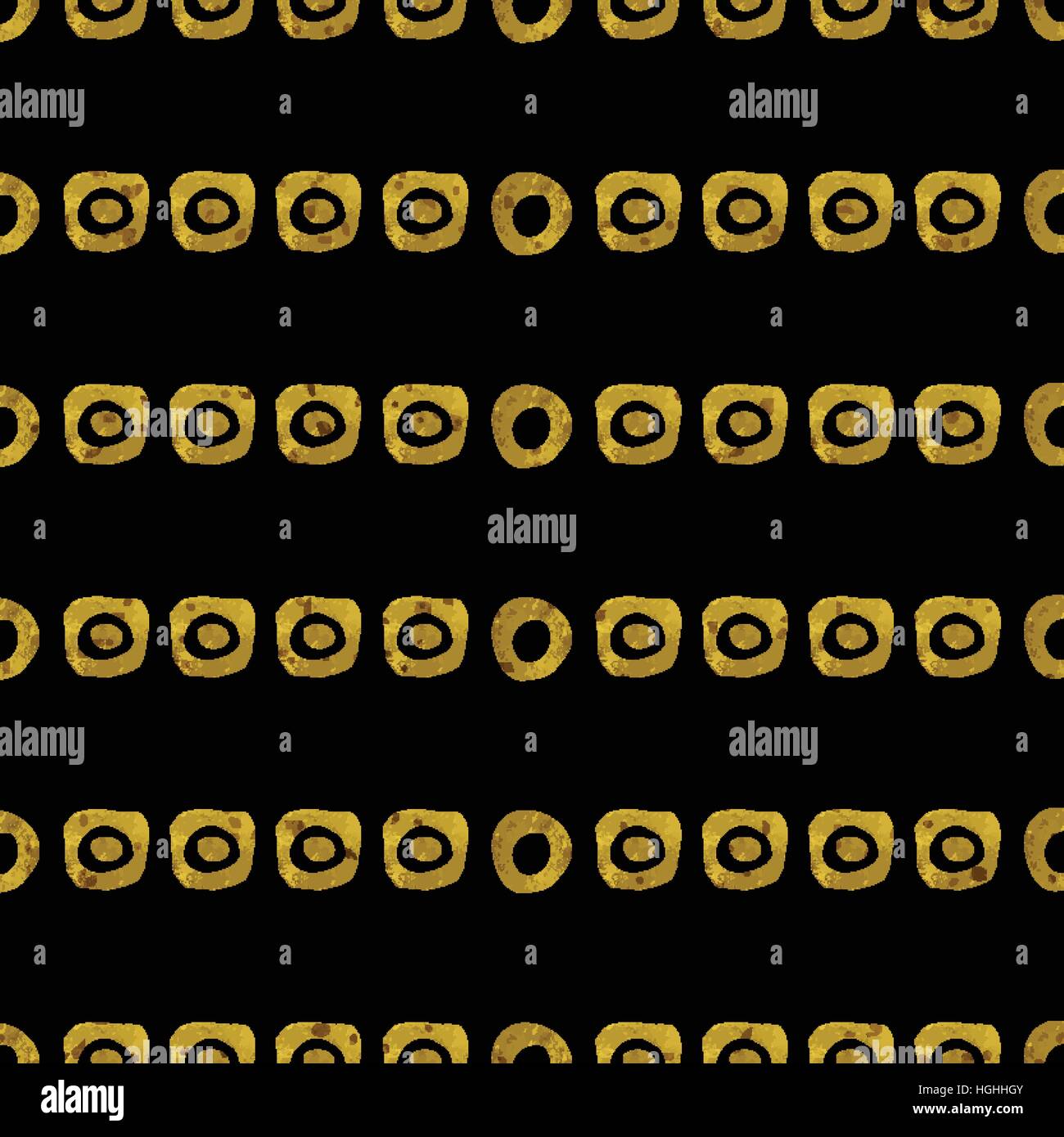 Geometric black and gold seamless pattern Stock Vector Image & Art - Alamy