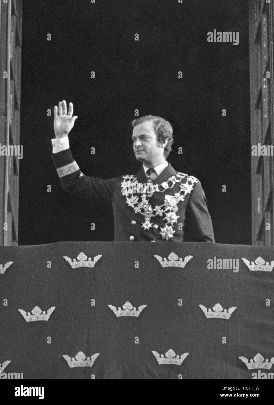Carl xvi gustav of sweden Black and White Stock Photos & Images - Alamy