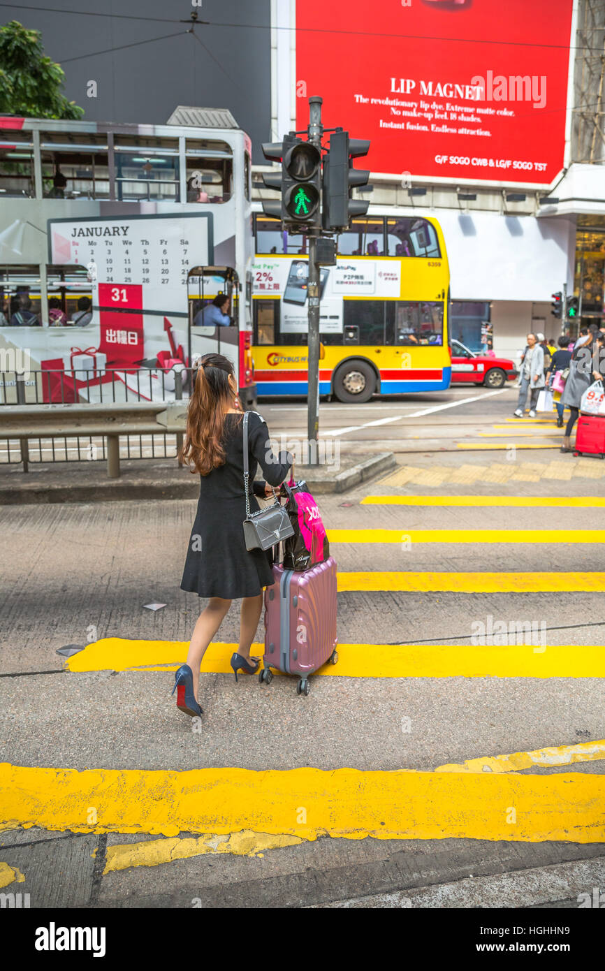 Woman with shopping bags Stock Photo - Alamy