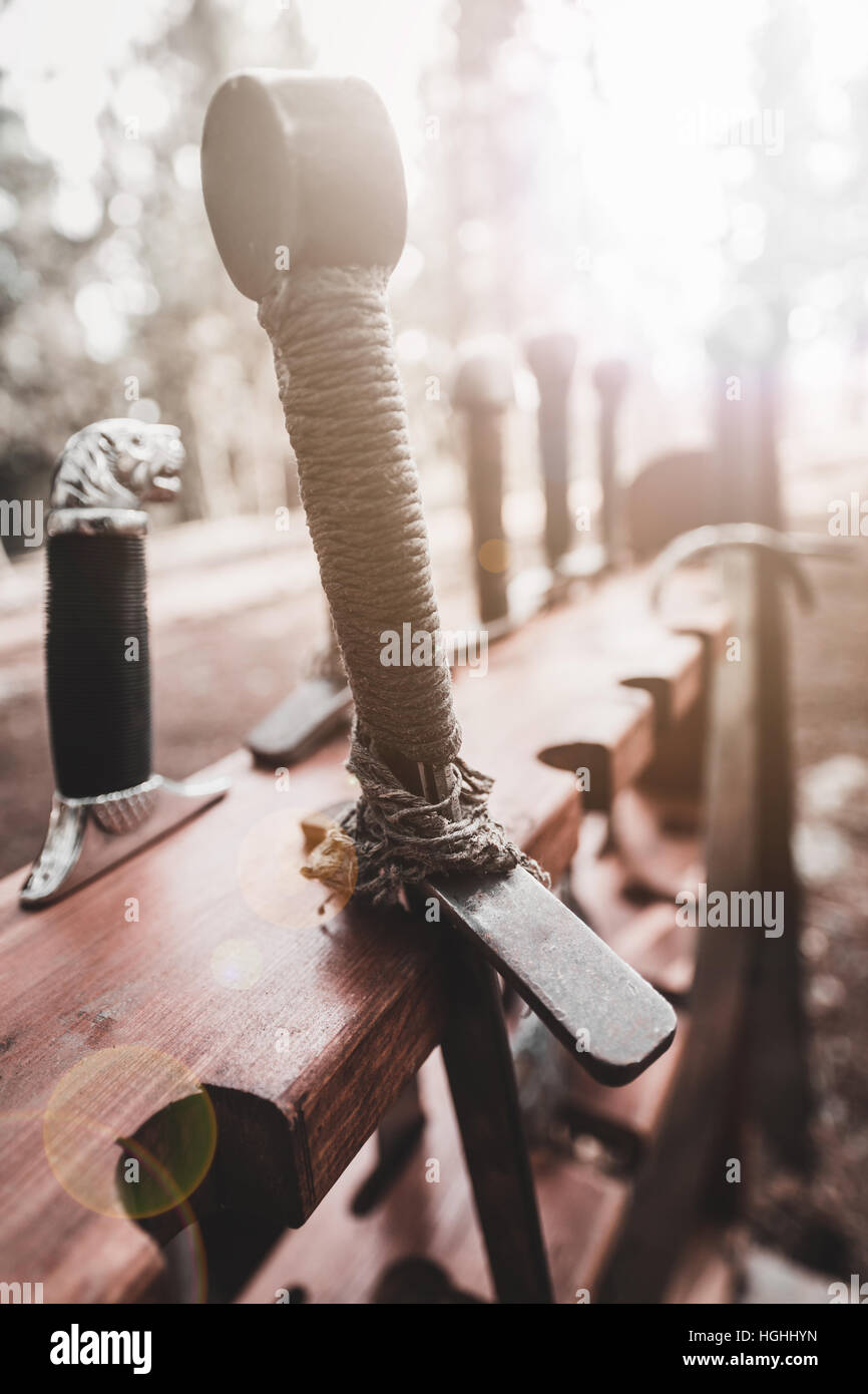 Edged weapons hi-res stock photography and images - Alamy