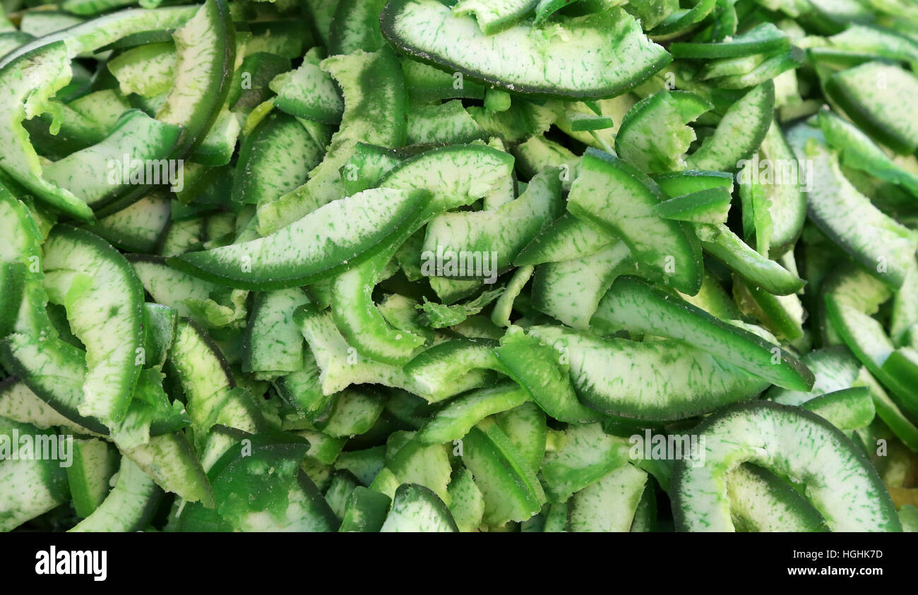dried fruit dried lime green background Stock Photo - Alamy
