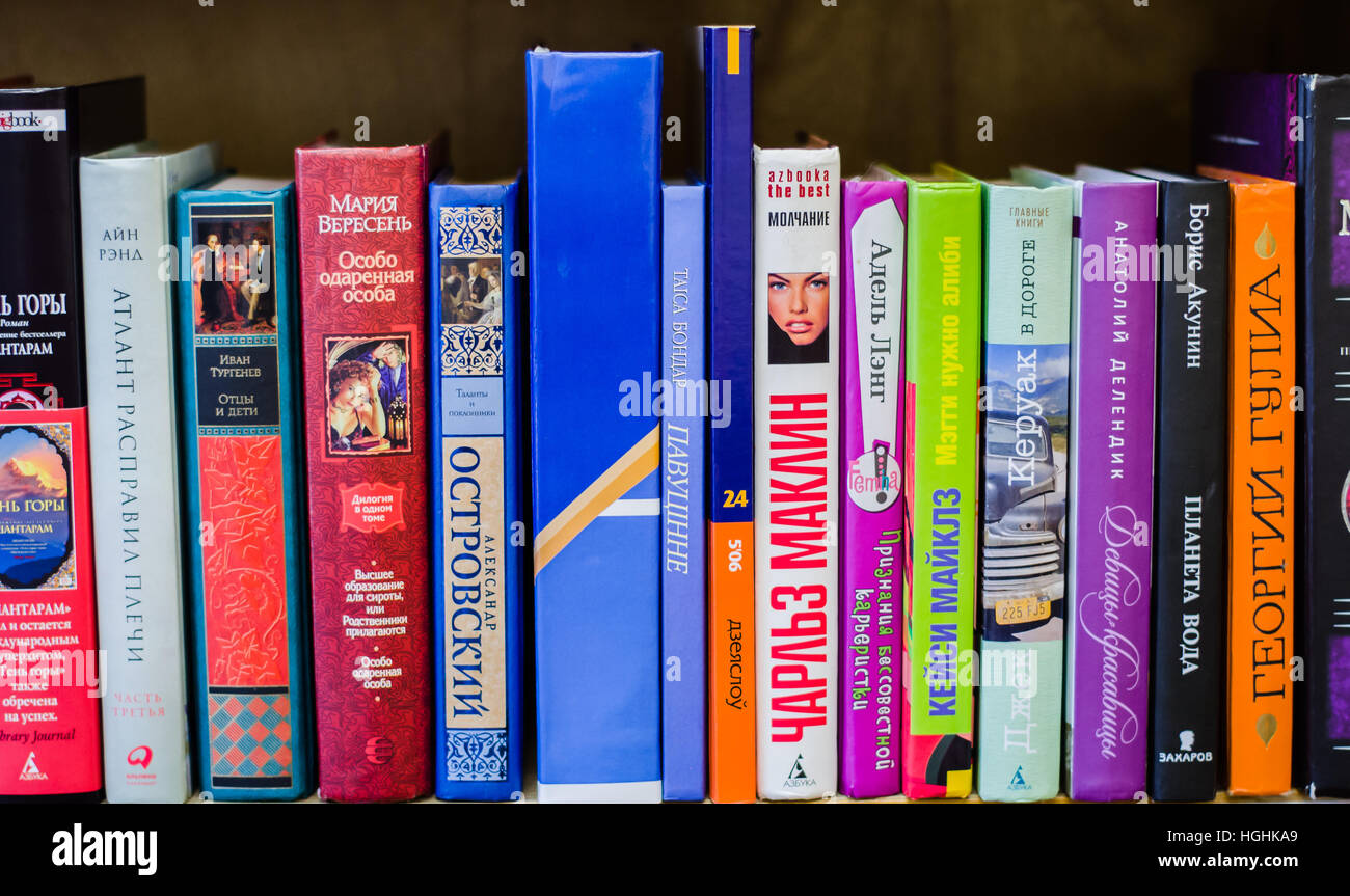 Day in library with books, student, librarians, computers and laptops ...