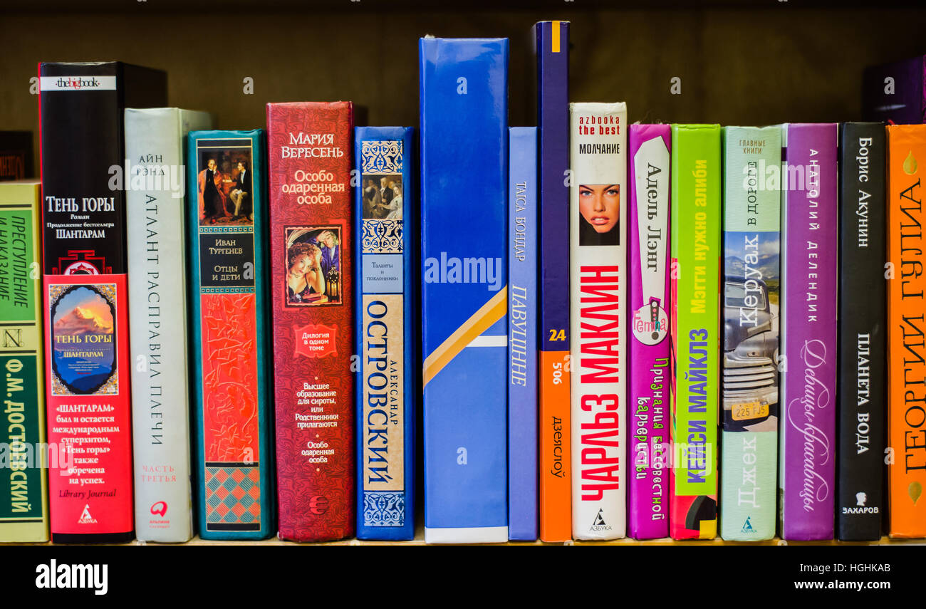 Day in library with books, student, librarians, computers and laptops ...