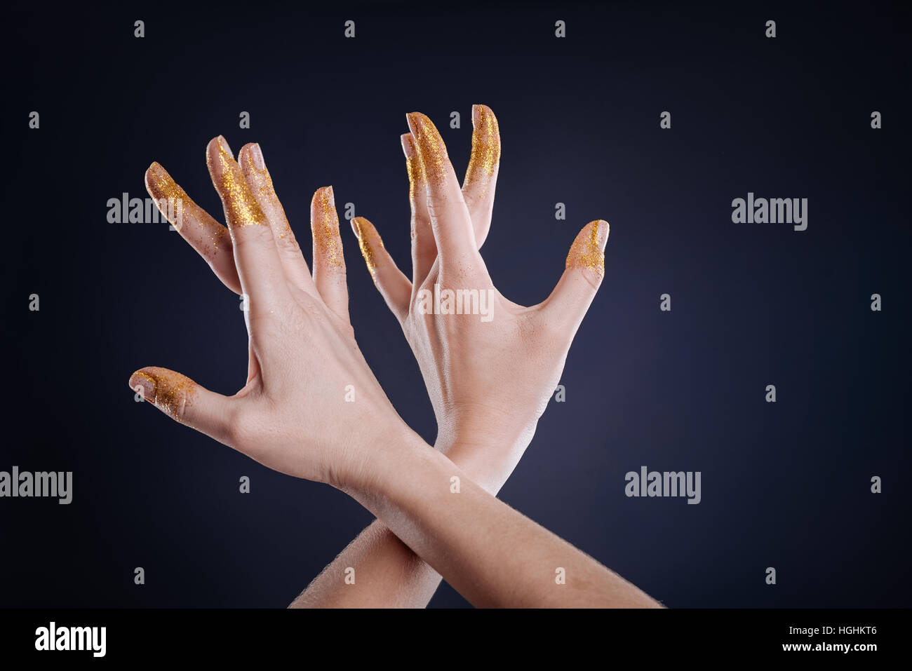 Young graceful man gesturing hi-res stock photography and images - Alamy