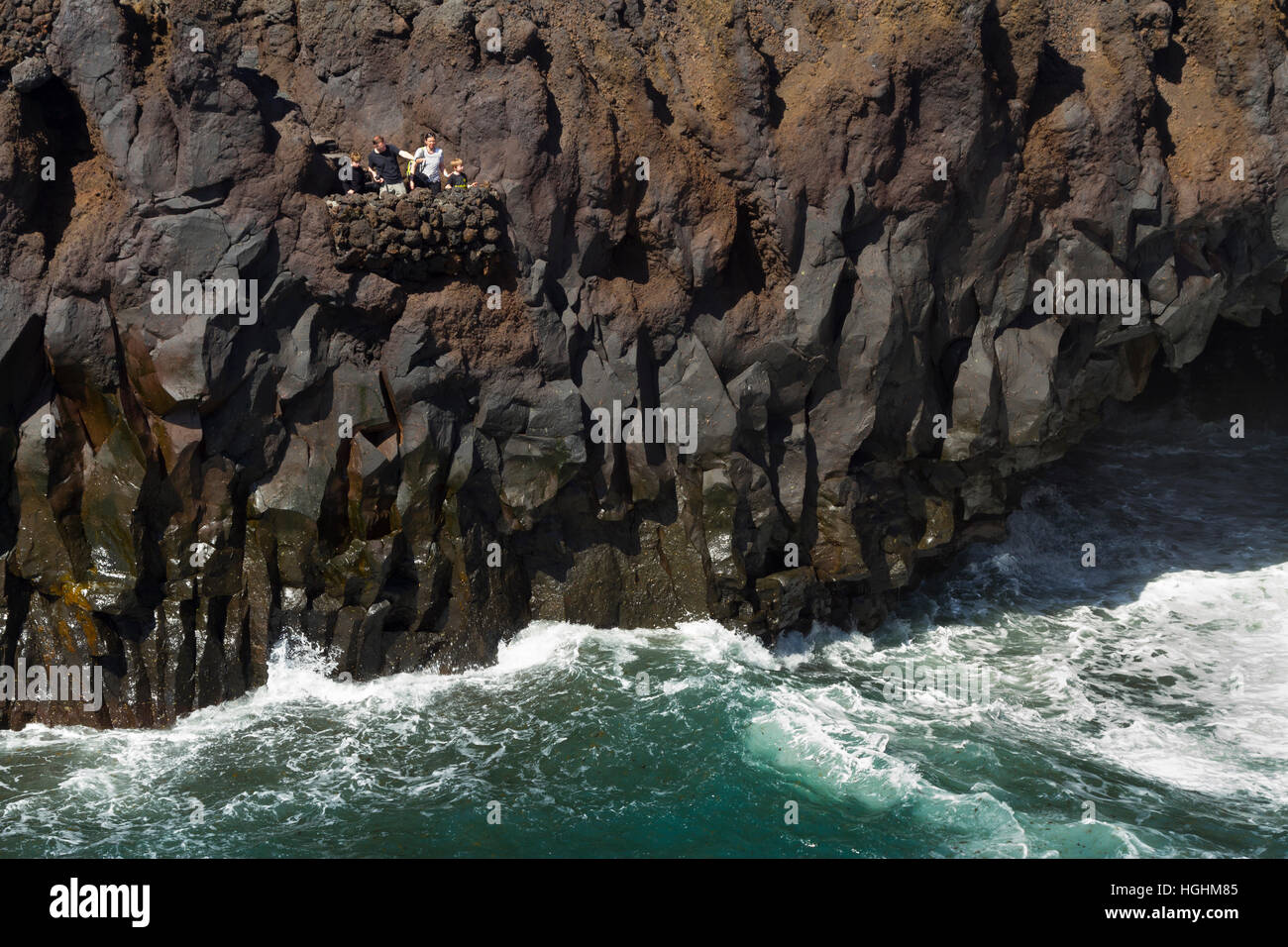 Lava cliffs hi-res stock photography and images - Alamy