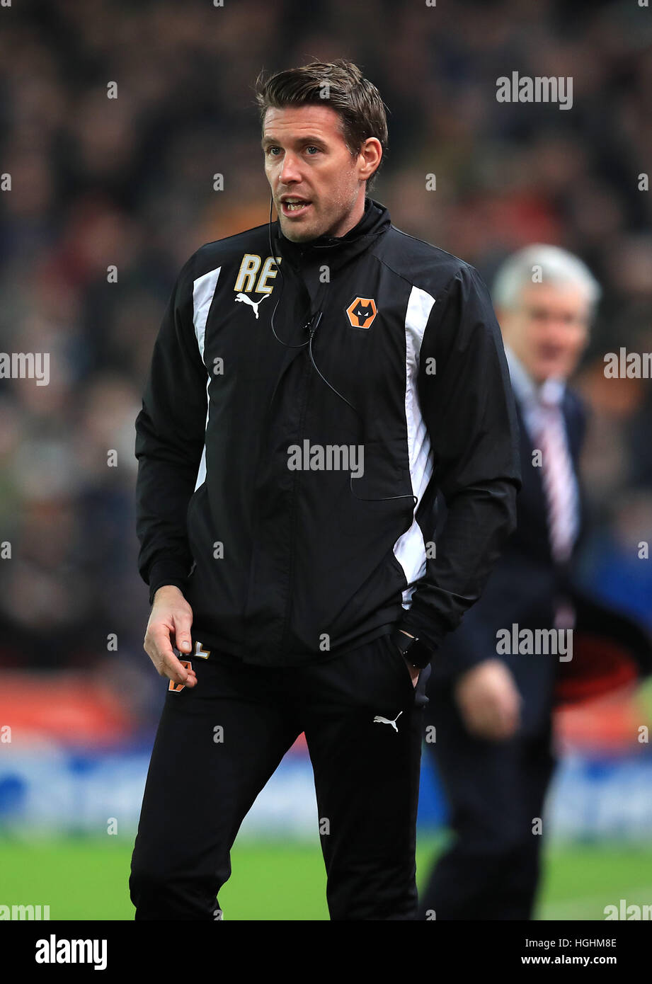 Wolverhampton Wanderers First Team Coach Rob Edwards Stock Photo - Alamy