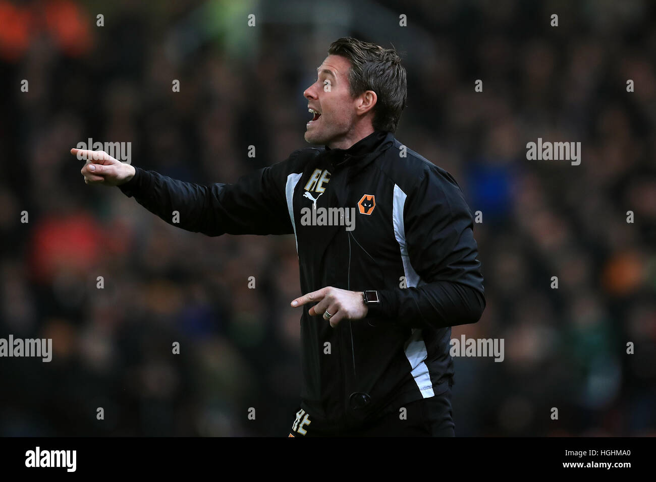 Wolverhampton Wanderers First Team Coach Rob Edwards Stock Photo - Alamy