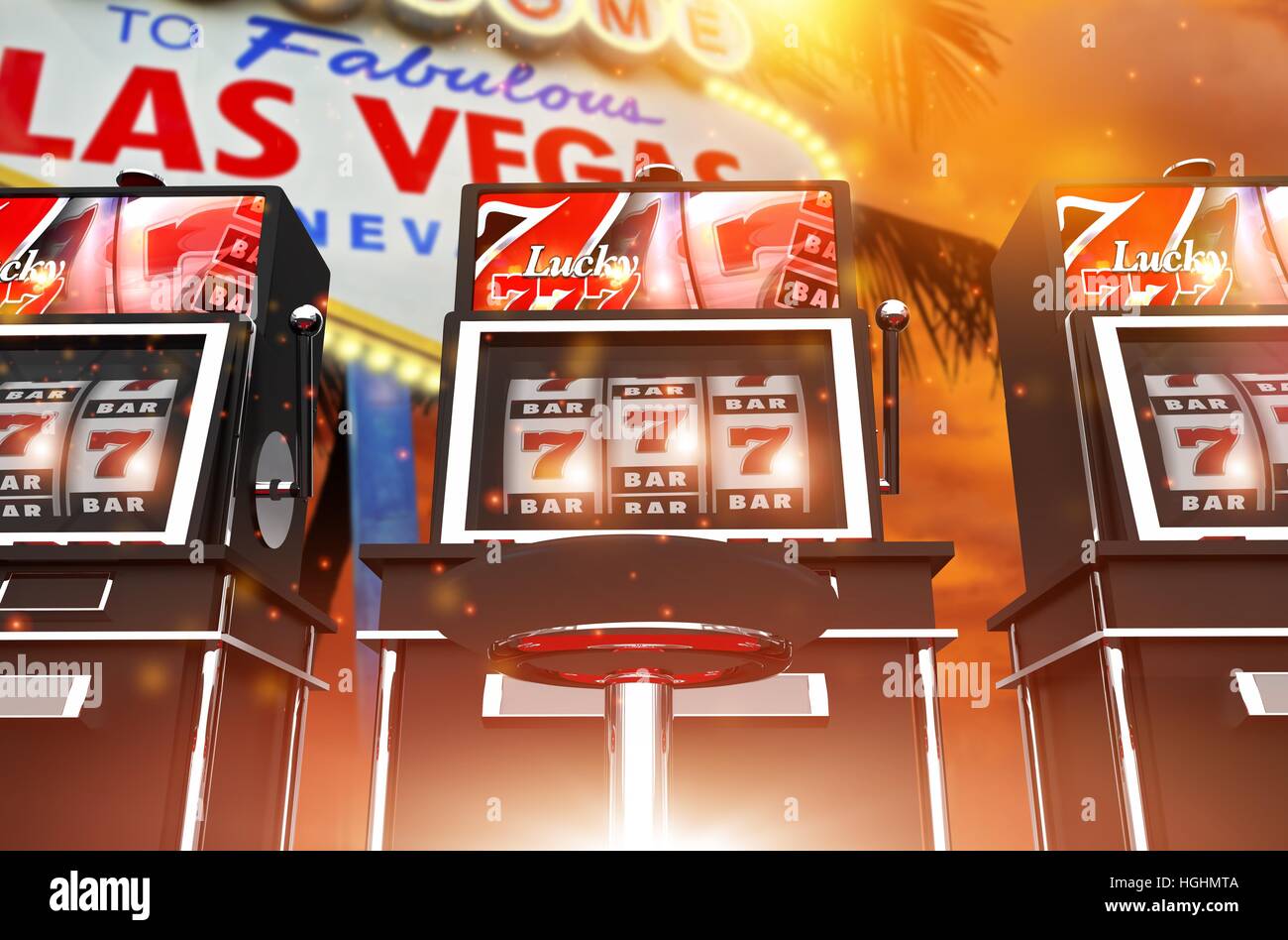 One handed bandit hi-res stock photography and images - Alamy