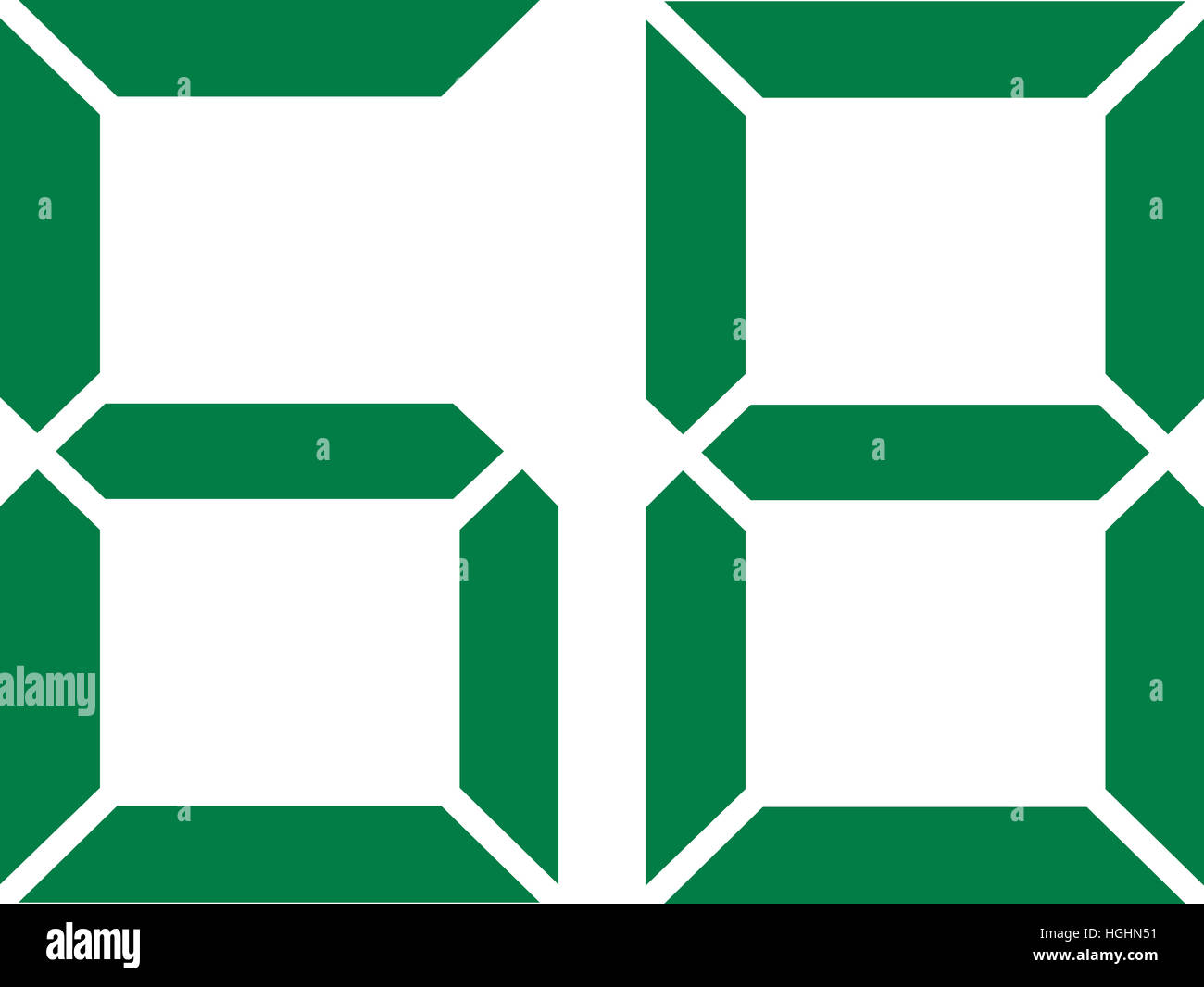 Digital number eight hi-res stock photography and images - Alamy