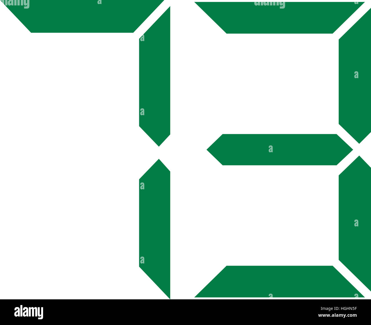 Seventy-three digital number 73 Stock Photo - Alamy