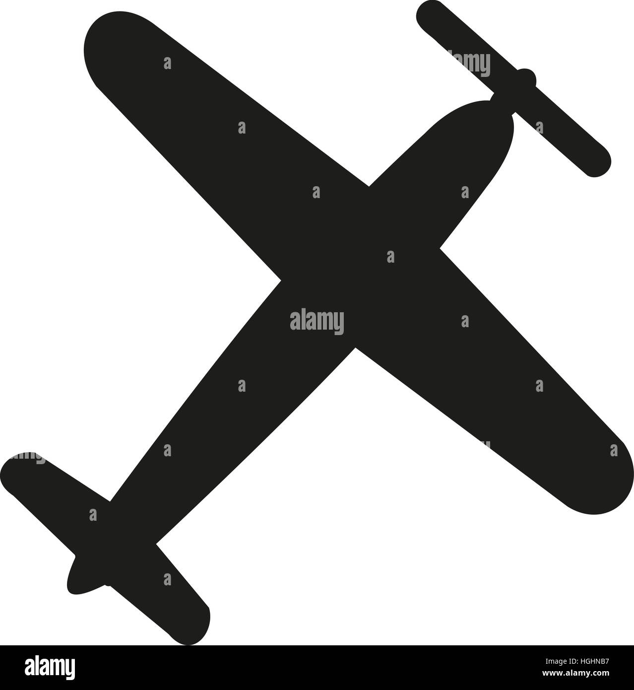 Propeller plane icon Stock Photo - Alamy Propeller plane icon Stock Photo - Alamy