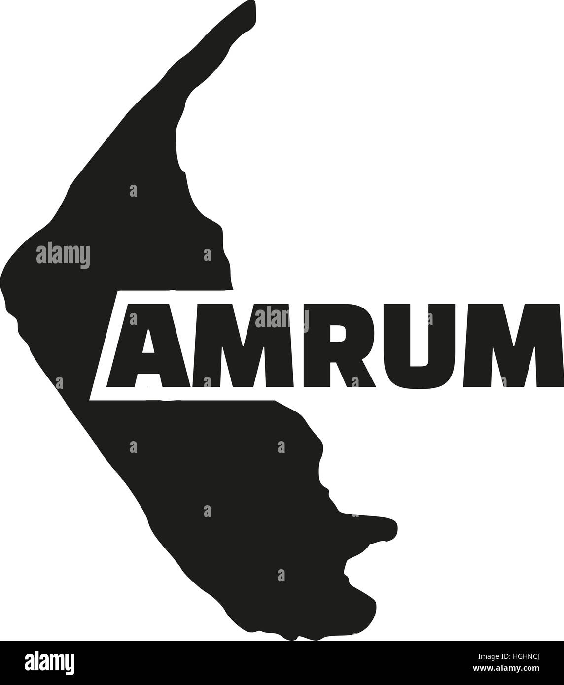 Map amrum hi-res stock photography and images - Alamy