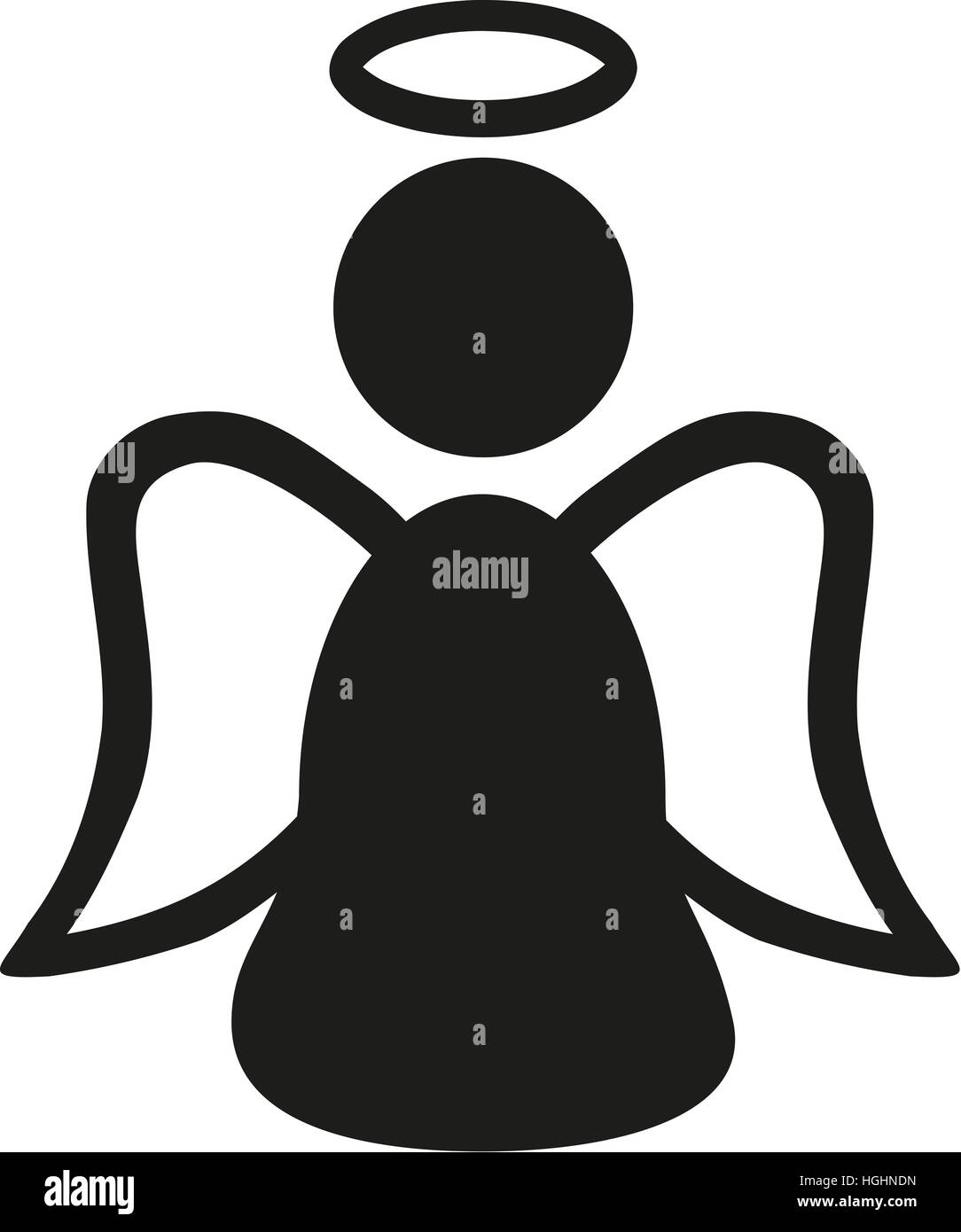 Angel icon hi-res stock photography and images - Alamy