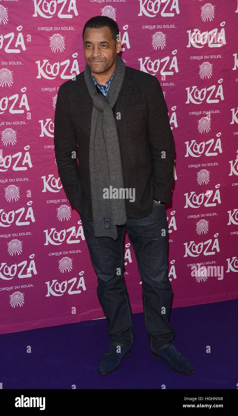 London UK Mark Bright at Cirque Du Soleil - Kooza - Premiere at The ...
