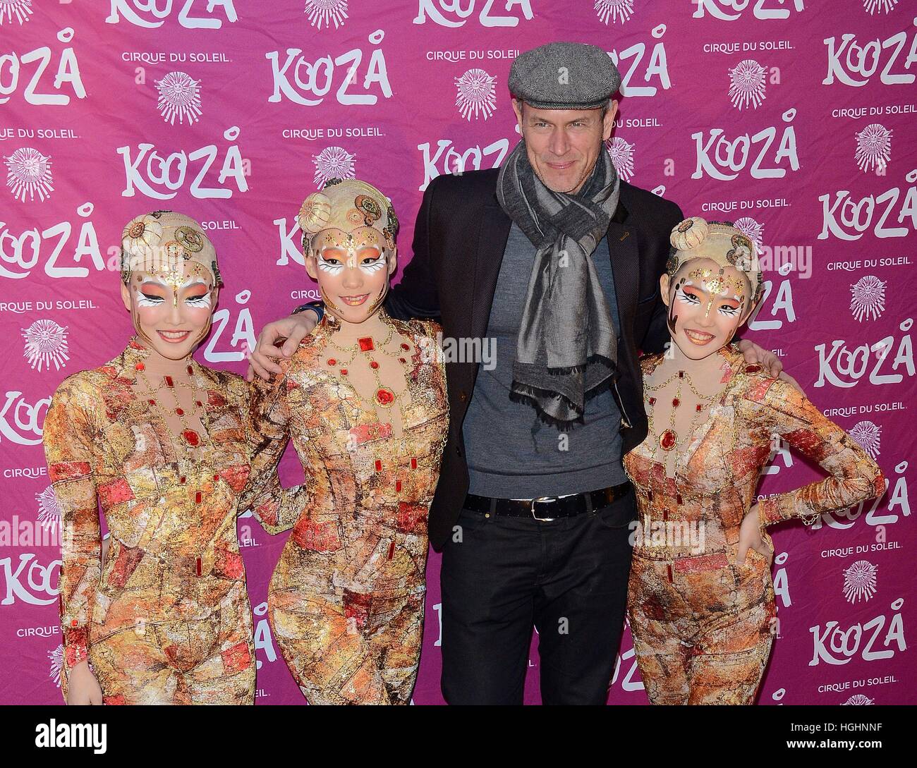 London UK Mark Foster at Cirque Du Soleil - Kooza - Premiere at The ...