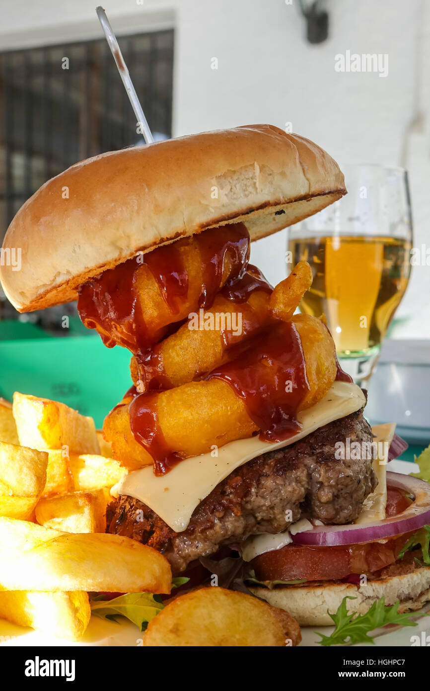 Beefburger Stock Photos & Beefburger Stock Images - Alamy