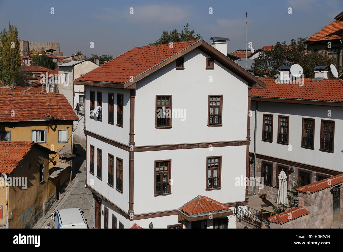 Traditional Turkish House in Ankara City, Turkey Stock Photo - Alamy