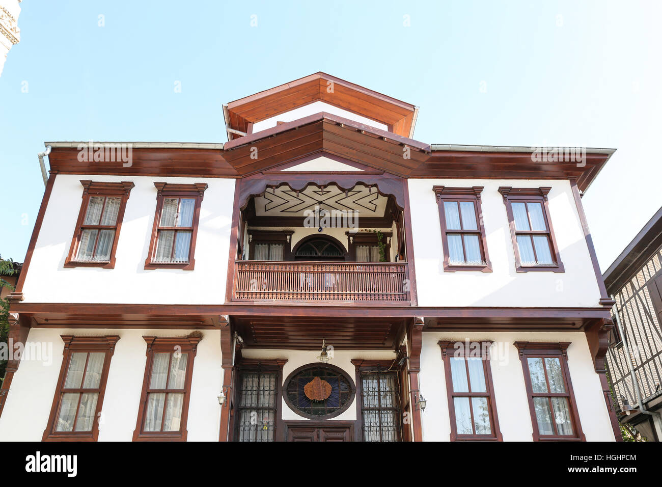 Traditional Turkish House in Ankara City, Turkey Stock Photo - Alamy