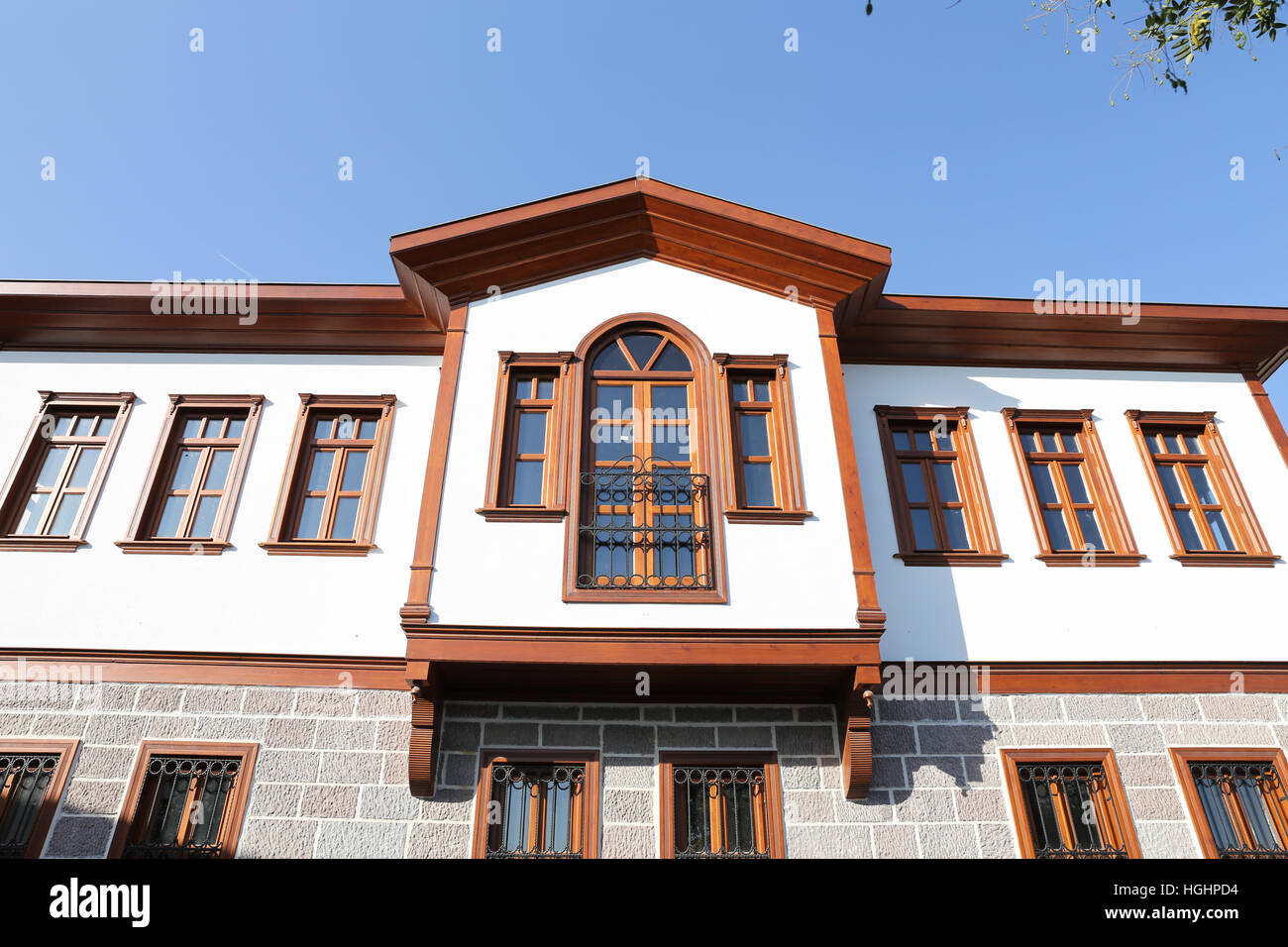 Traditional Turkish House in Ankara City, Turkey Stock Photo - Alamy