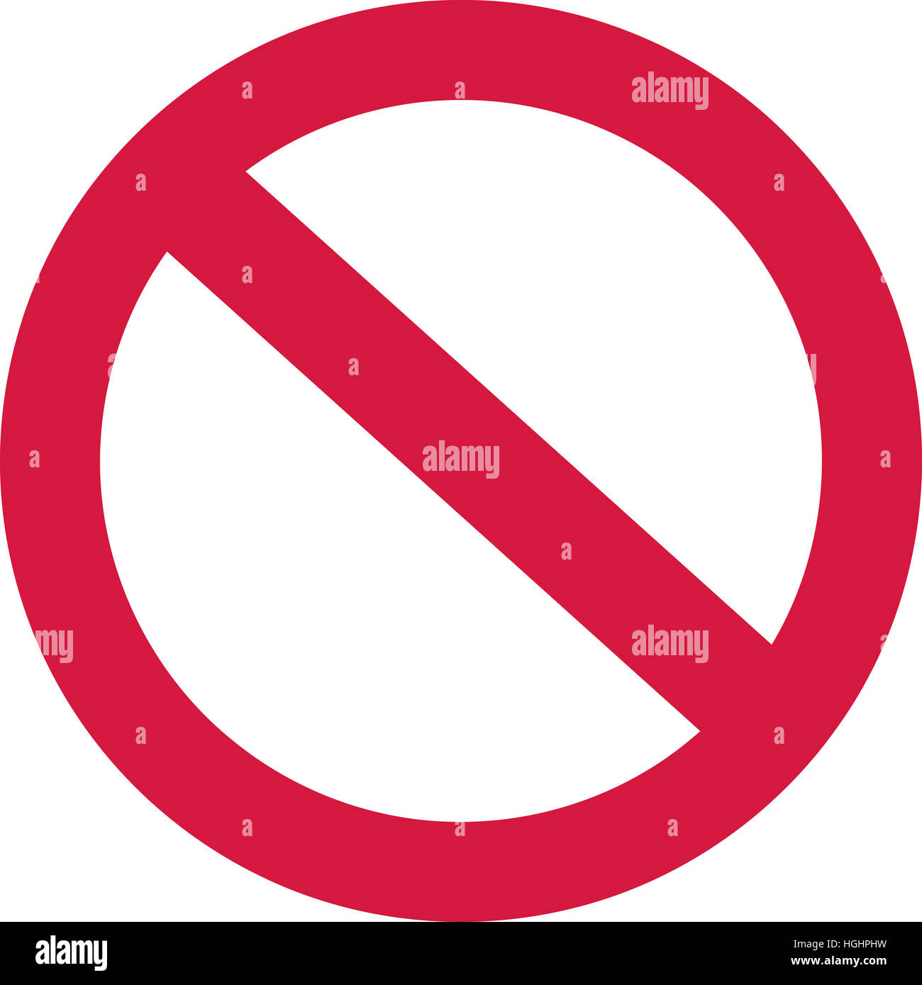 Forbidden pictogram hi-res stock photography and images - Alamy