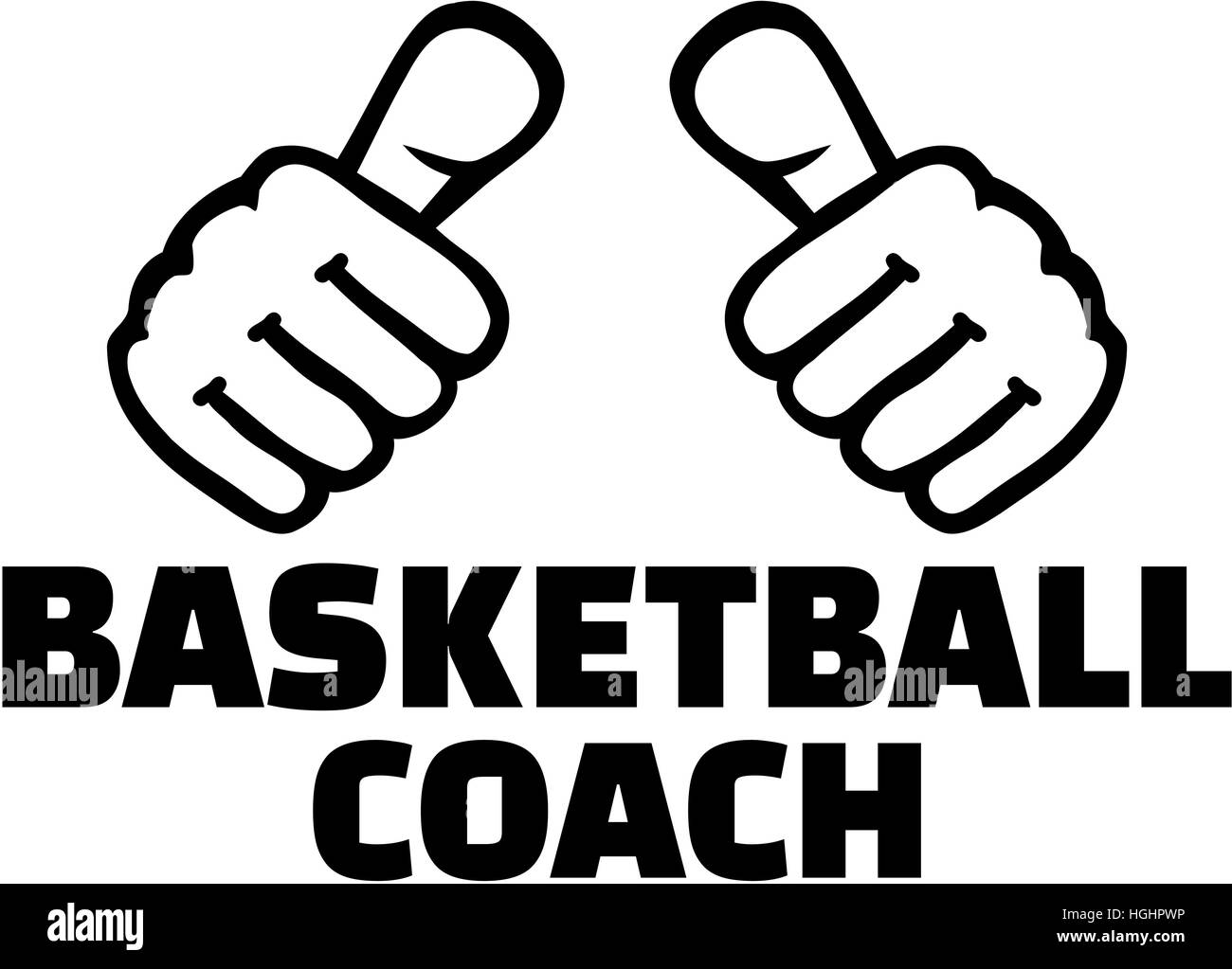 Basketball coach isolated hi-res stock photography and images - Alamy