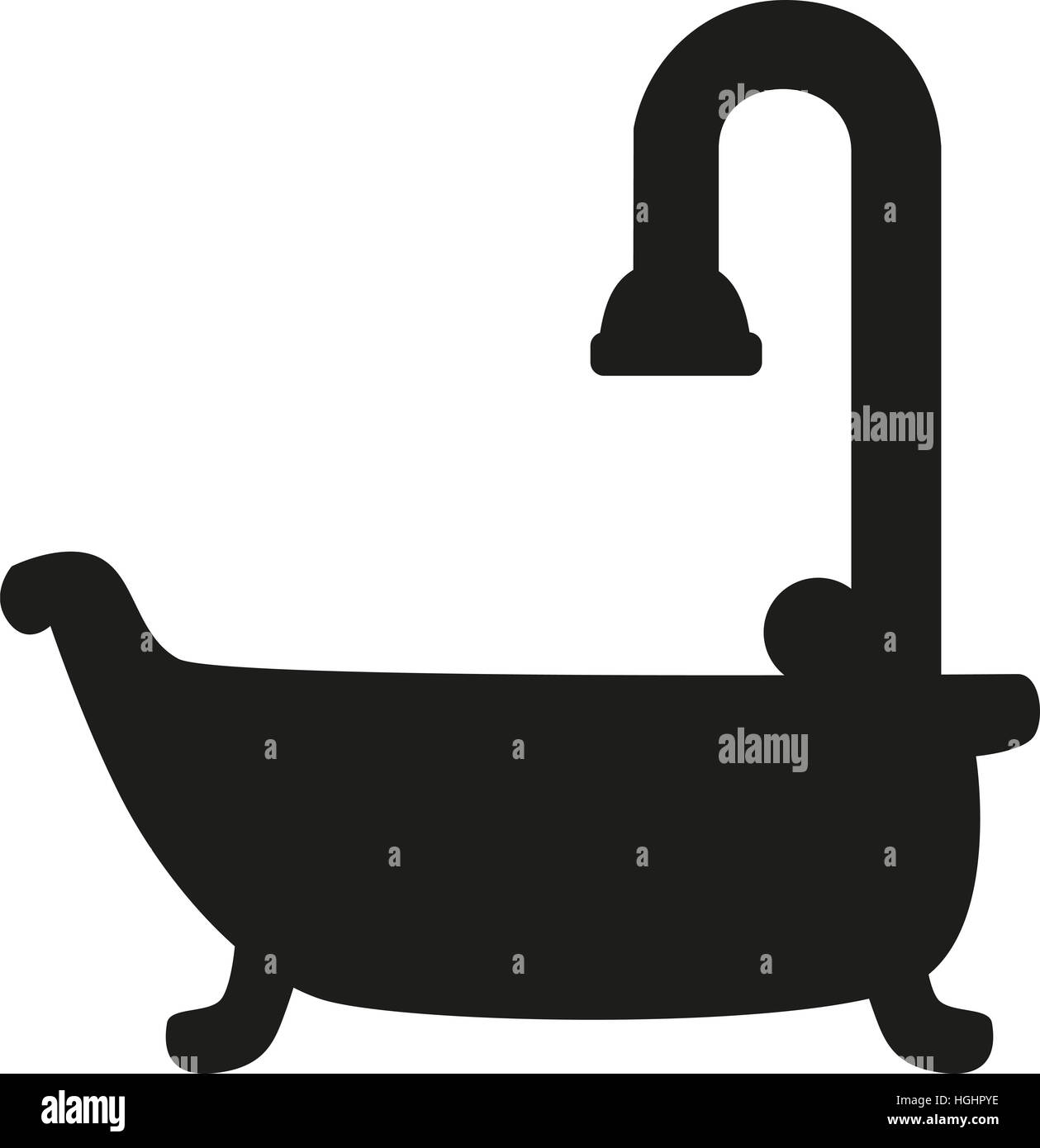Bathtub symbol hi-res stock photography and images - Alamy