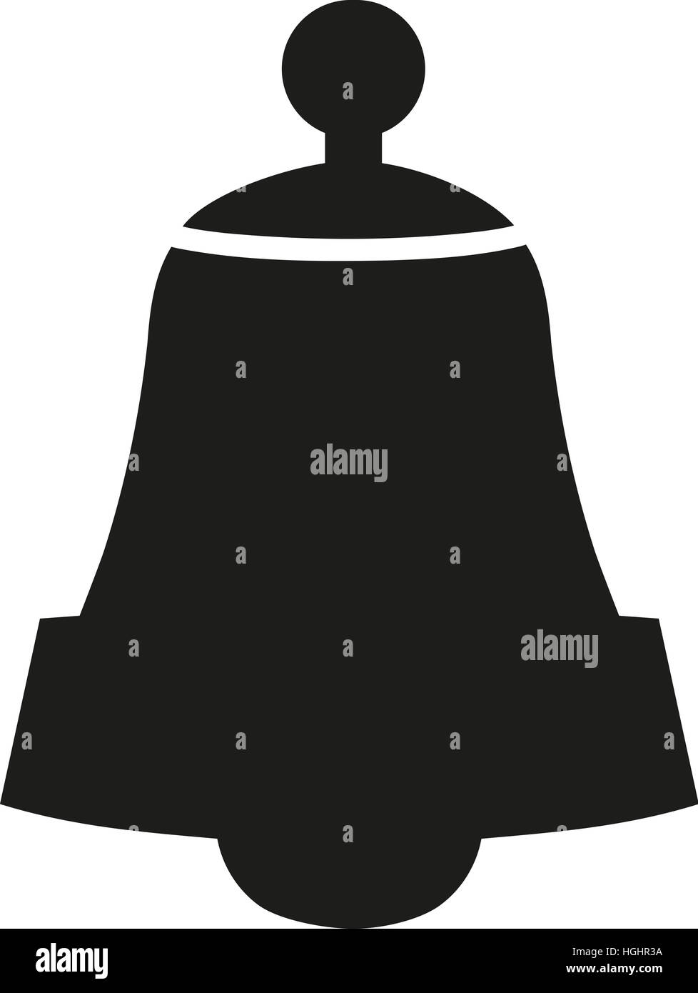 Bell ring icon Stock Photo - Alamy