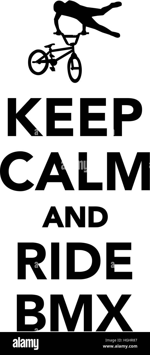 Keep calm and cycle hi-res stock photography and images - Alamy