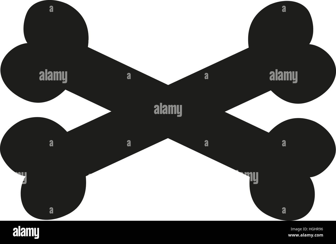 Skull and crossbones icon hi-res stock photography and images - Alamy