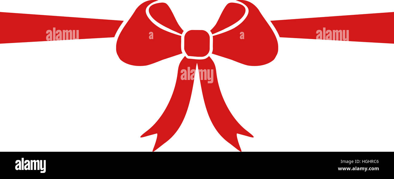 Bow gift wrapping Stock Photo - Alamy