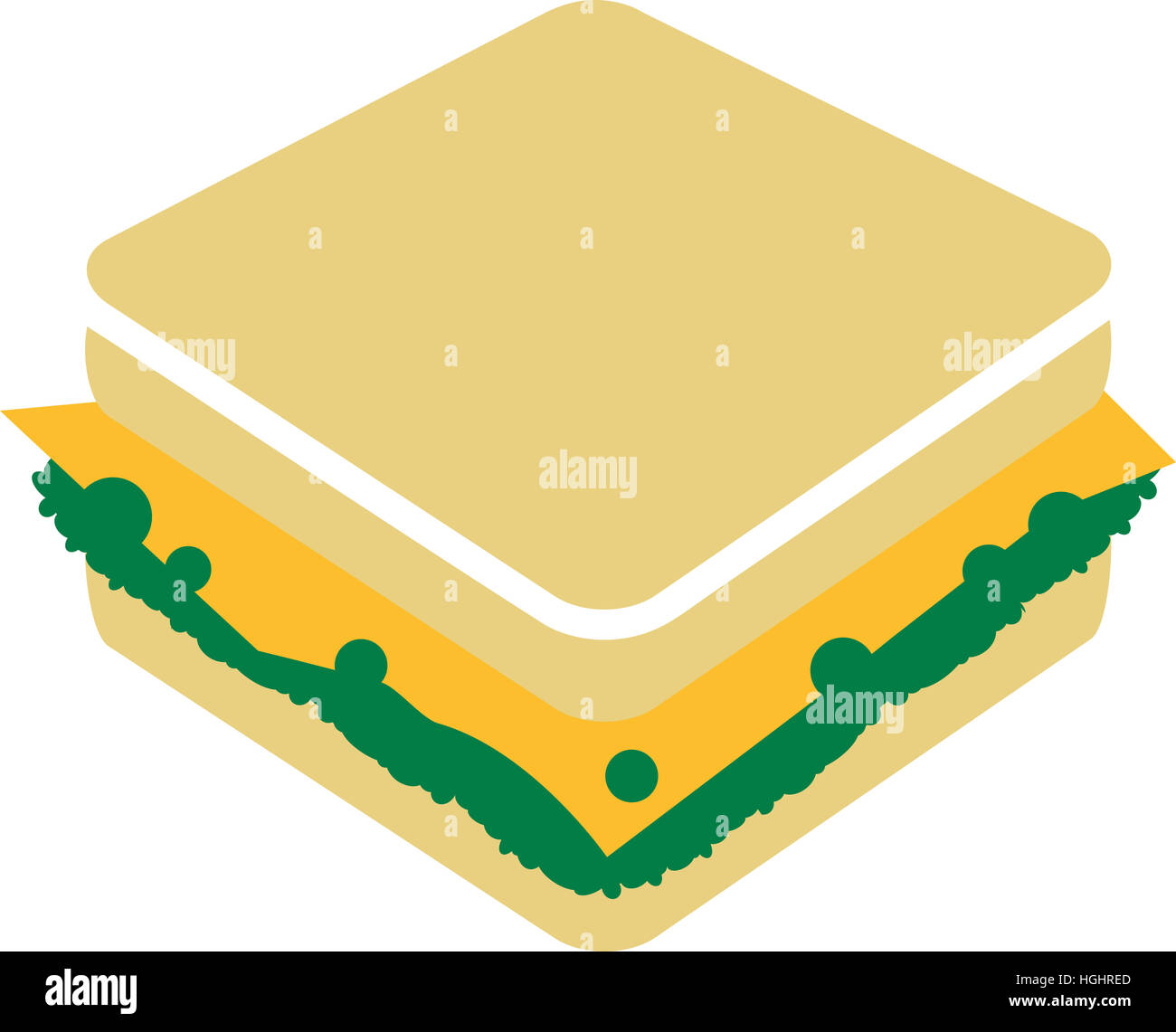 Sandwich symbol hi-res stock photography and images - Alamy