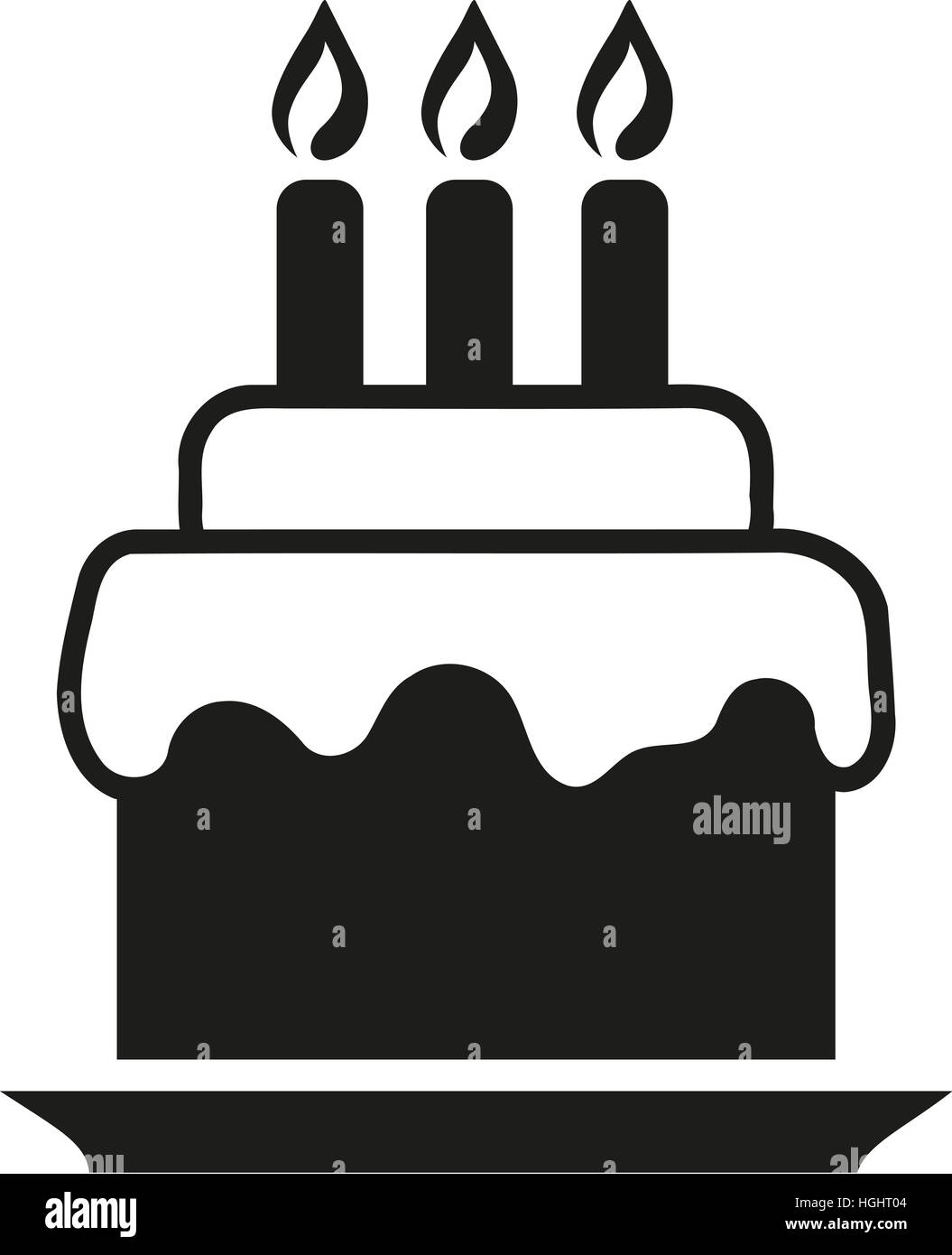 Icon bakery cake hi-res stock photography and images - Alamy