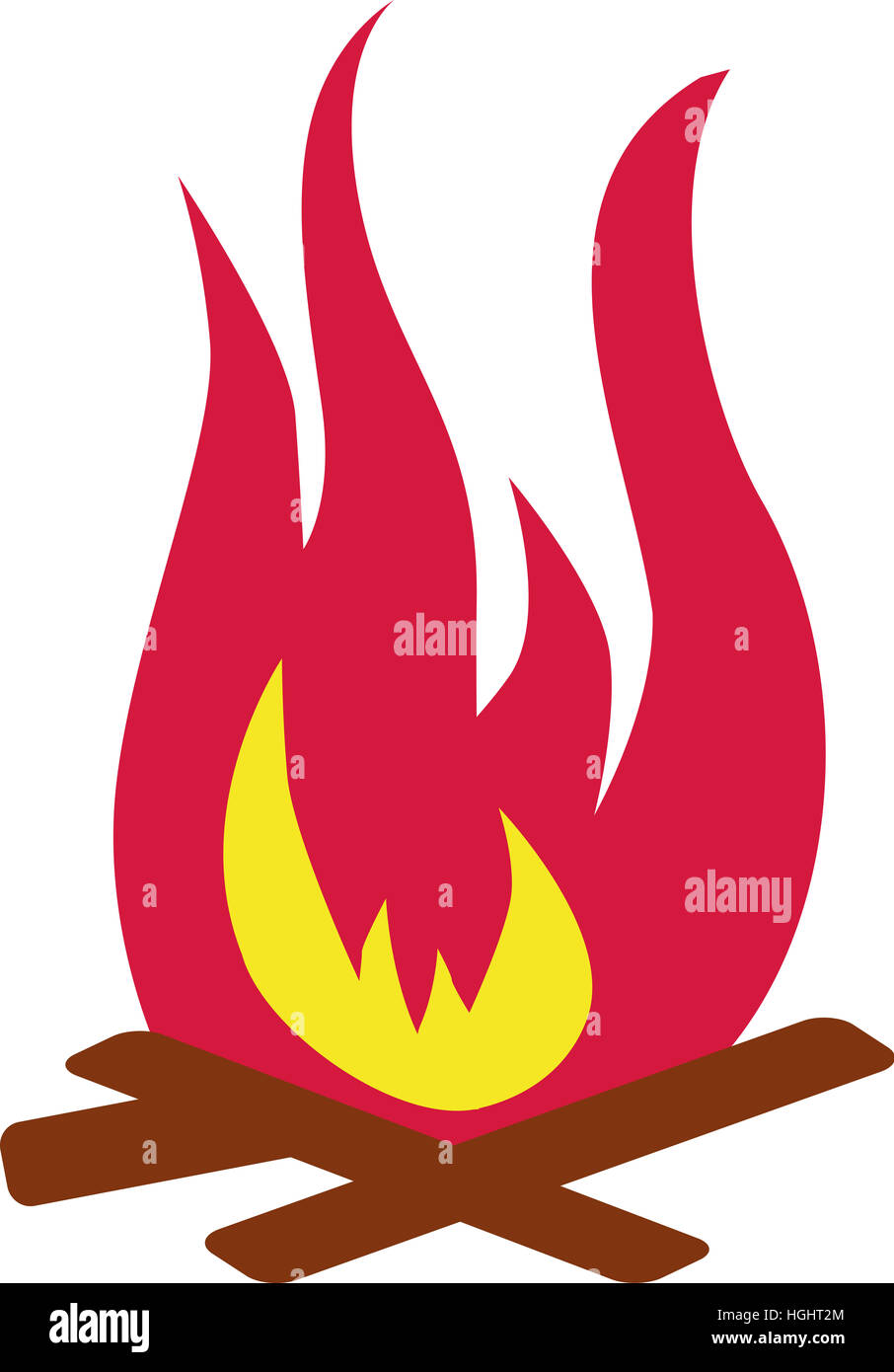 Summer campfire Cut Out Stock Images & Pictures - Alamy